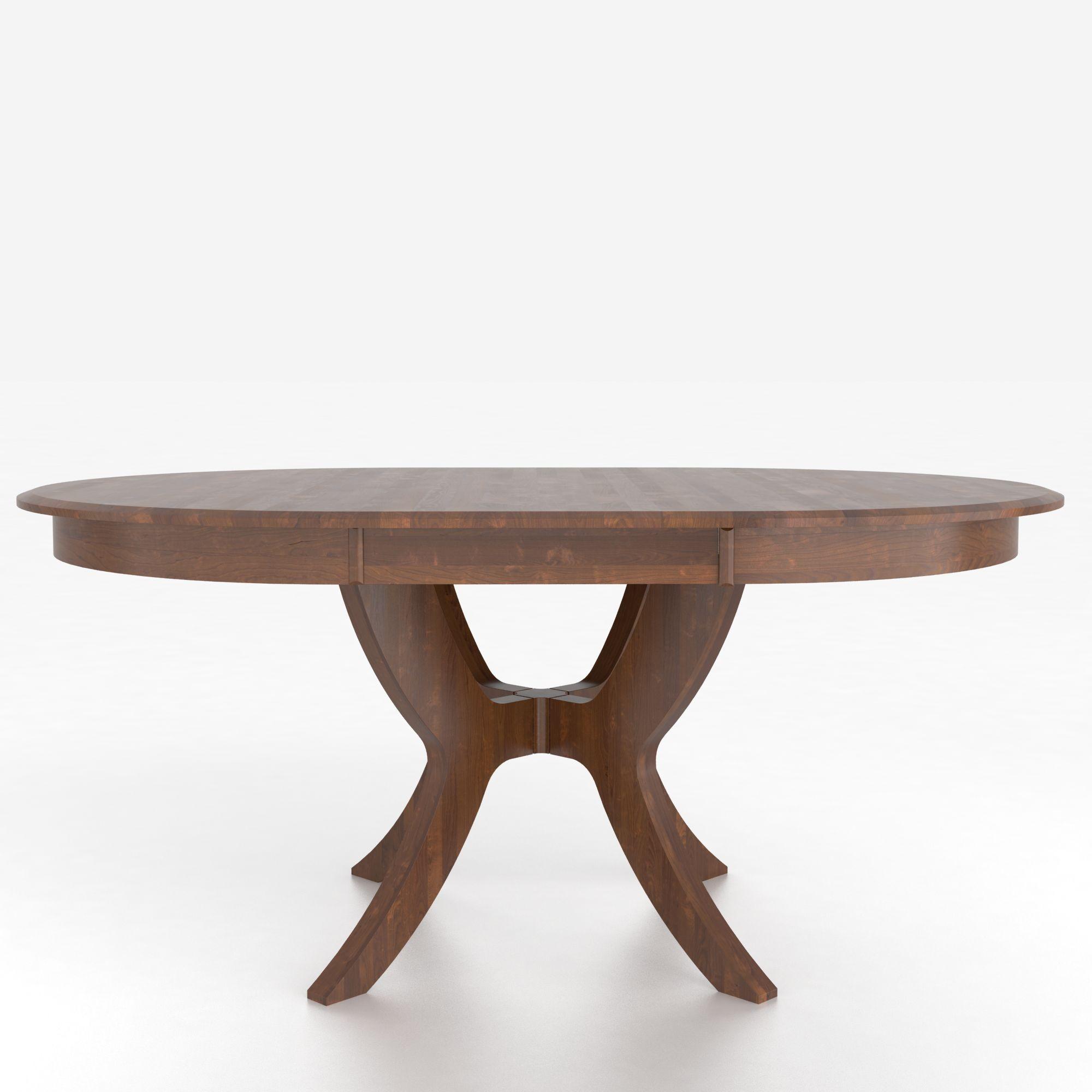 Canadel round table with pedestal store